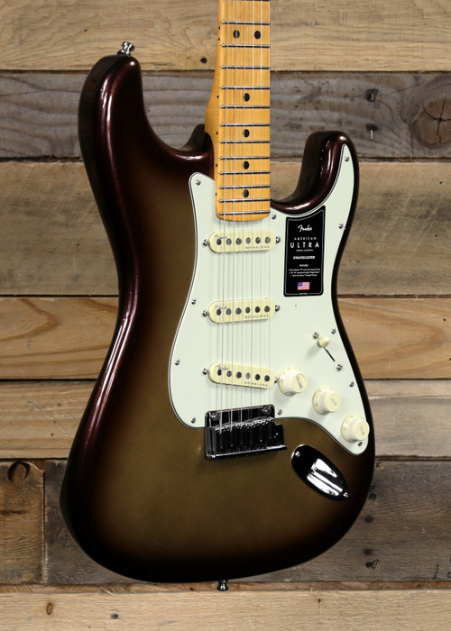 Fender American Ultra Stratocaster Mocha Burst w/ Case & Maple Fretboard