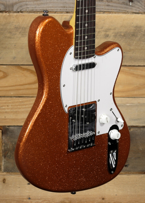 Ibanez Yvette Young Signature YY20 Electric Guitar Orange Cream Sparkle