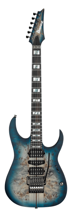 IBANEZ RG Premium Electric Guitar - Cosmic Blue Starburst Flat