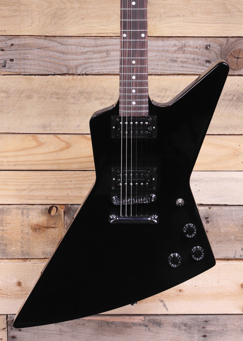 Gibson 80s Explorer Electric Guitar Ebony w/ Case