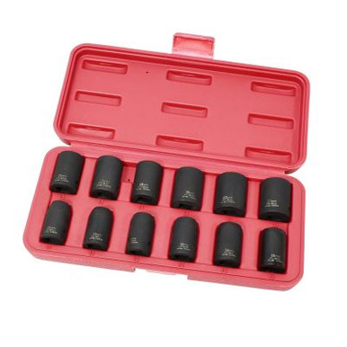 Socket Set Impact 1/2in. Drive 12 Pc.Metric - DirectLift Canada