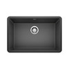 Blanco 522259 Precis Silgranit 27" Single Bowl - Anthracite