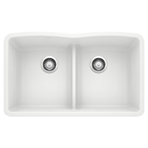Blanco 442197 Valea Silgranit Equal Double with Low-Divide Undermount ...
