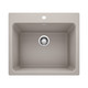 Blanco 401926 Liven Silgranit Laundry Sink: Truffle