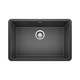 Blanco 522259 Precis Silgranit 27" Single Bowl - Anthracite
