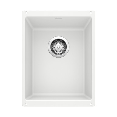 Blanco 513422 Precis Medium Single - White Undermount
