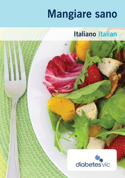 Italian Healthy Eating Pictorial Guide - Diabetes Victoria