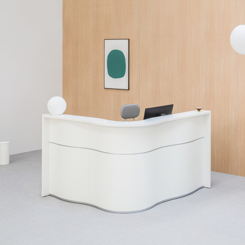 WAVE RECEPTION DESKS by MDD | Mod-Envy Furnishings