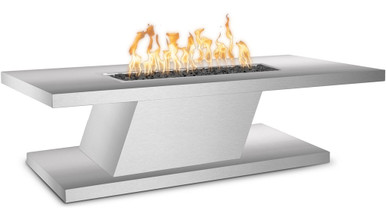 IMPERIAL 15" TALL FIRE PIT – Stainless Steel - 60" by The Outdoor Plus ...