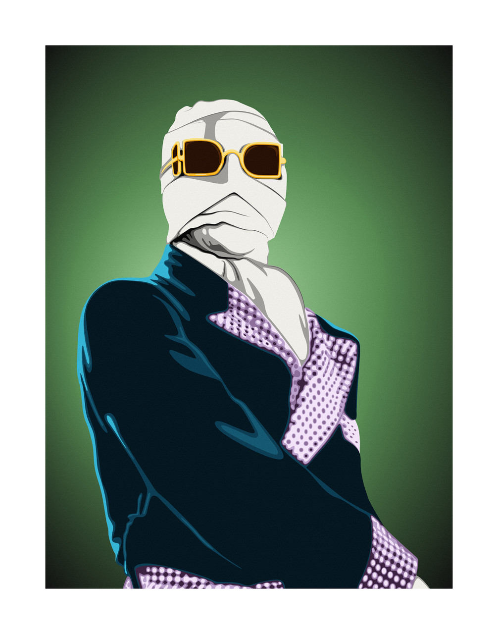 Invisible Man Drawing The Invisible Man Poster