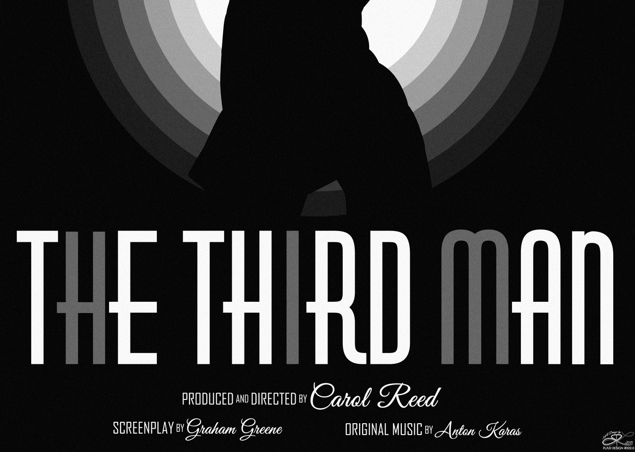 "The Third Man" (Version 2) - Plaid Design