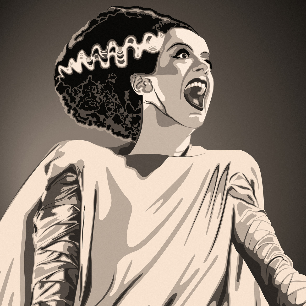 Bride Of Frankenstein Art BRIDE OF FRANKENSTEIN, THE (regular) By