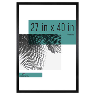 Studio Gallery 27X40 Poster Frame Black Woodgrain 63757