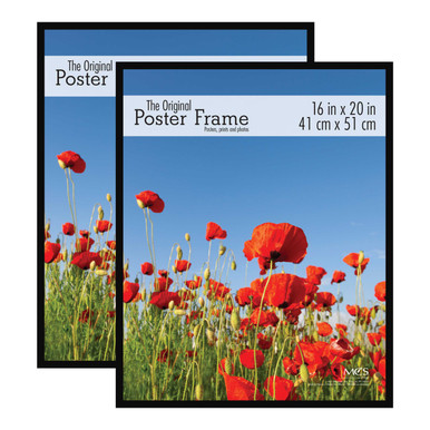 Original 16X20 Poster Frame Black (2-Pack) 63909