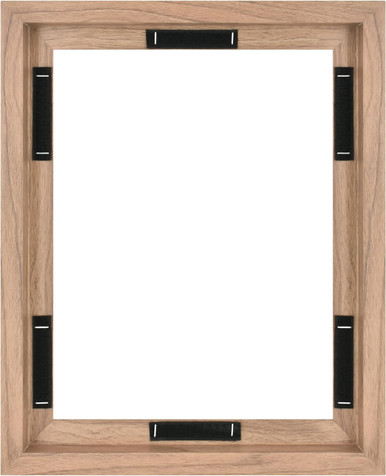 MCS Canvas Float 11x14 Float Frame 1-Pack, Walnut Woodgrain Finish ...