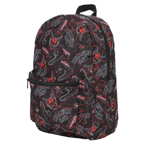 STRANGER THINGS Hellfire Club Black Backpack BRAND NEW - Ticket ...