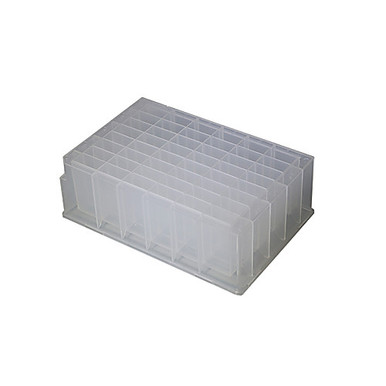 Storage and Collection Plates, 48-Well Plate, Clear, Square Well, V ...