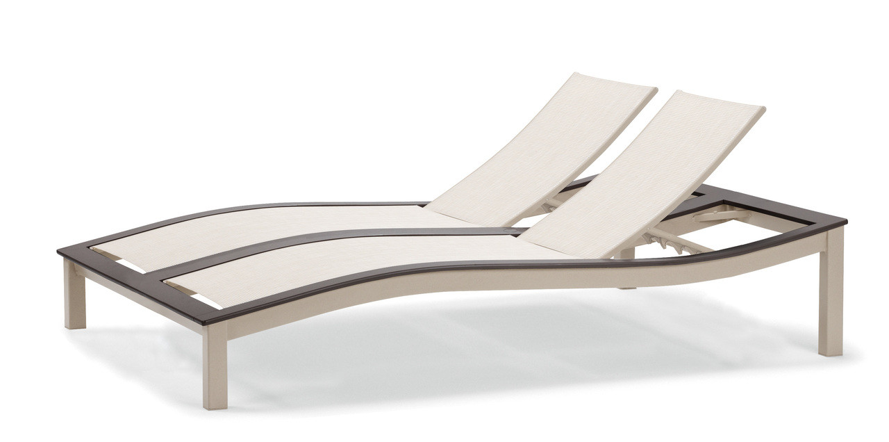 Tropitone South Beach Relaxed Sling Chaise Lounge - Resort Furniture ...