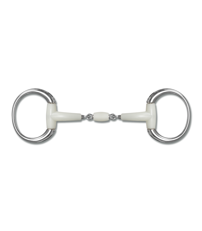 Happy Mouth Bit® Contour Eggbutt with Roller