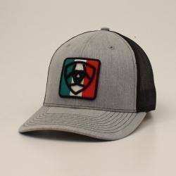 Ariat Men's R112 Mexico Flag Cap - Gry