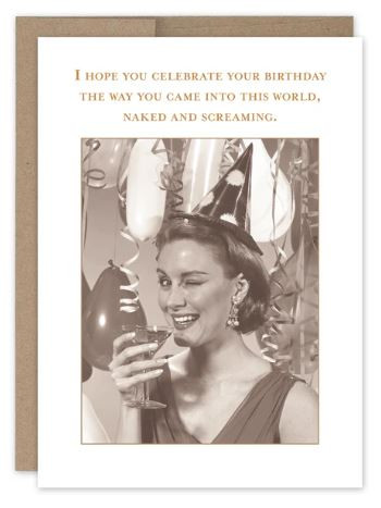 Shannon Martin Design: Into this World Birthday Card