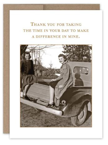 Shannon Martin Design: Taking Time Thank You Card