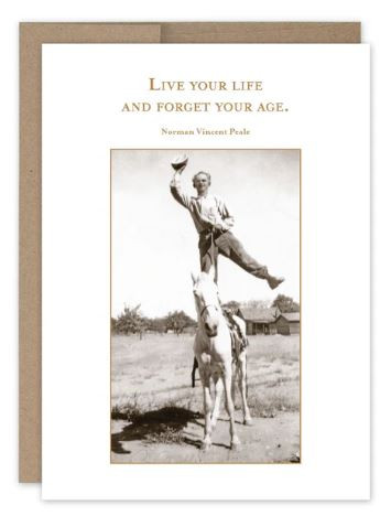 Shannon Martin Design: Live Your LIfe Birthday Card