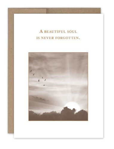 Shannon Martin Design: Beautiful Soul Sympathy Card