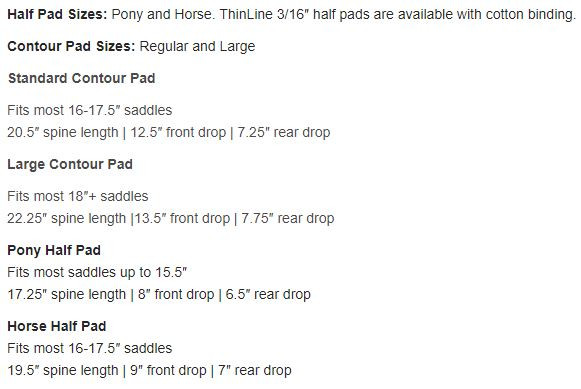 ThinLine Ultra Half Pad Untrimmed