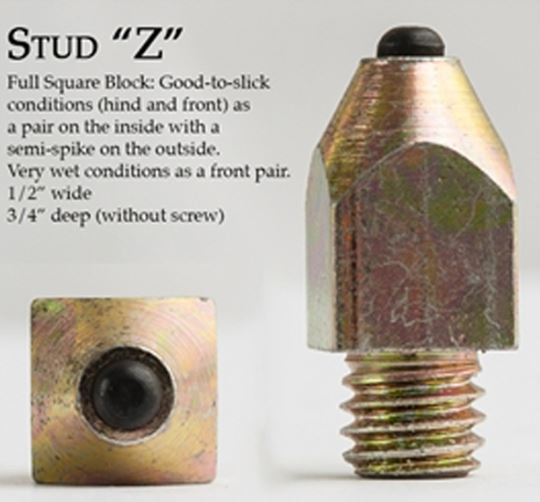 Stud "Z" Full Square Block Stud