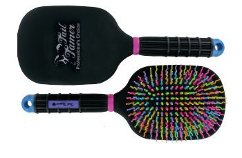 Tail Tamer Rainbow Paddle Brush