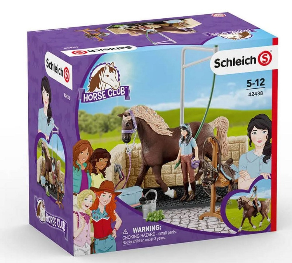 Schleich® Washing Area with HORSE CLUB Emily & Luna