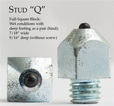 Stud "Q" Full-Square Block Stud