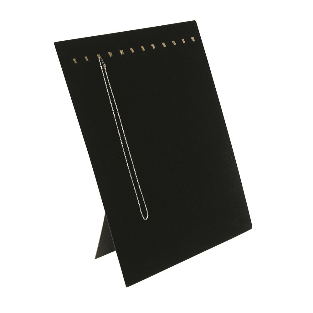 12 Hooks Black Necklace Display Easel Stand - 888 Display USA, Inc.