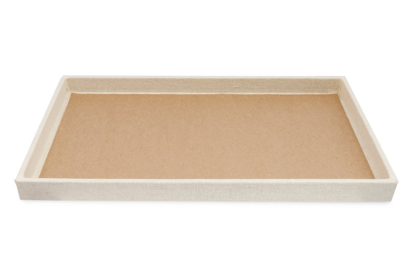 1 1/2" Deluxe Linen Standard Utility Trays - 14 3/4" x 8 1/4" - 888 ...
