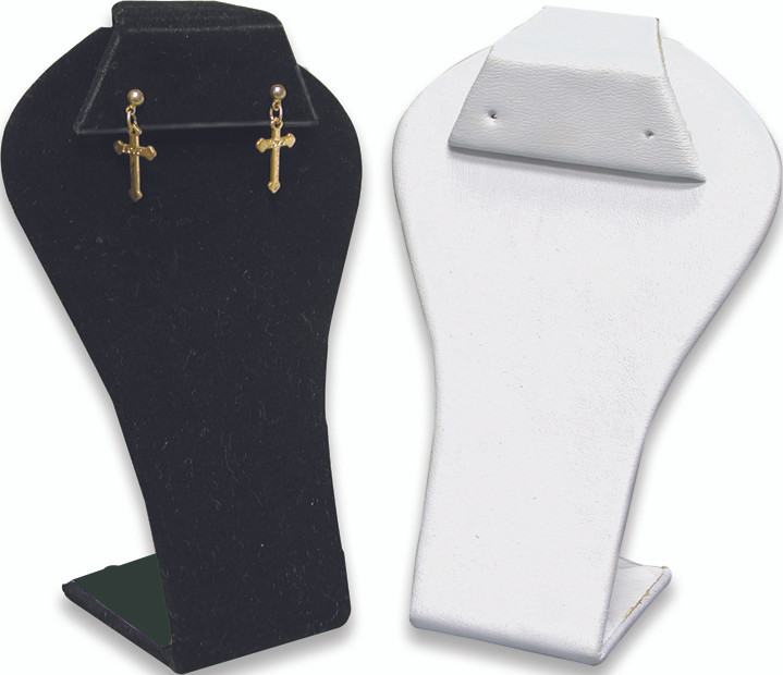 White Single Shapely Earring Display - 888 Display USA, Inc.