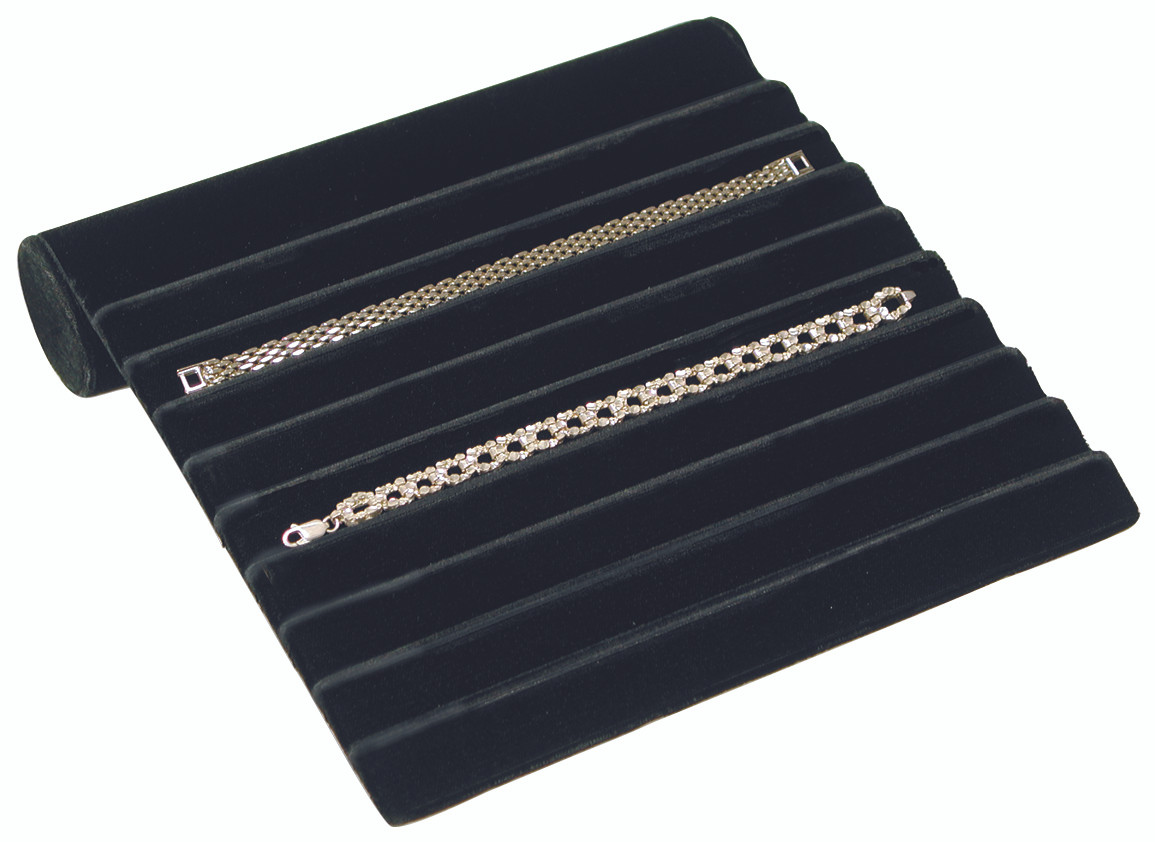 White 9 Slotted Sloped Bracelet Ramp - 888 Display USA, Inc.