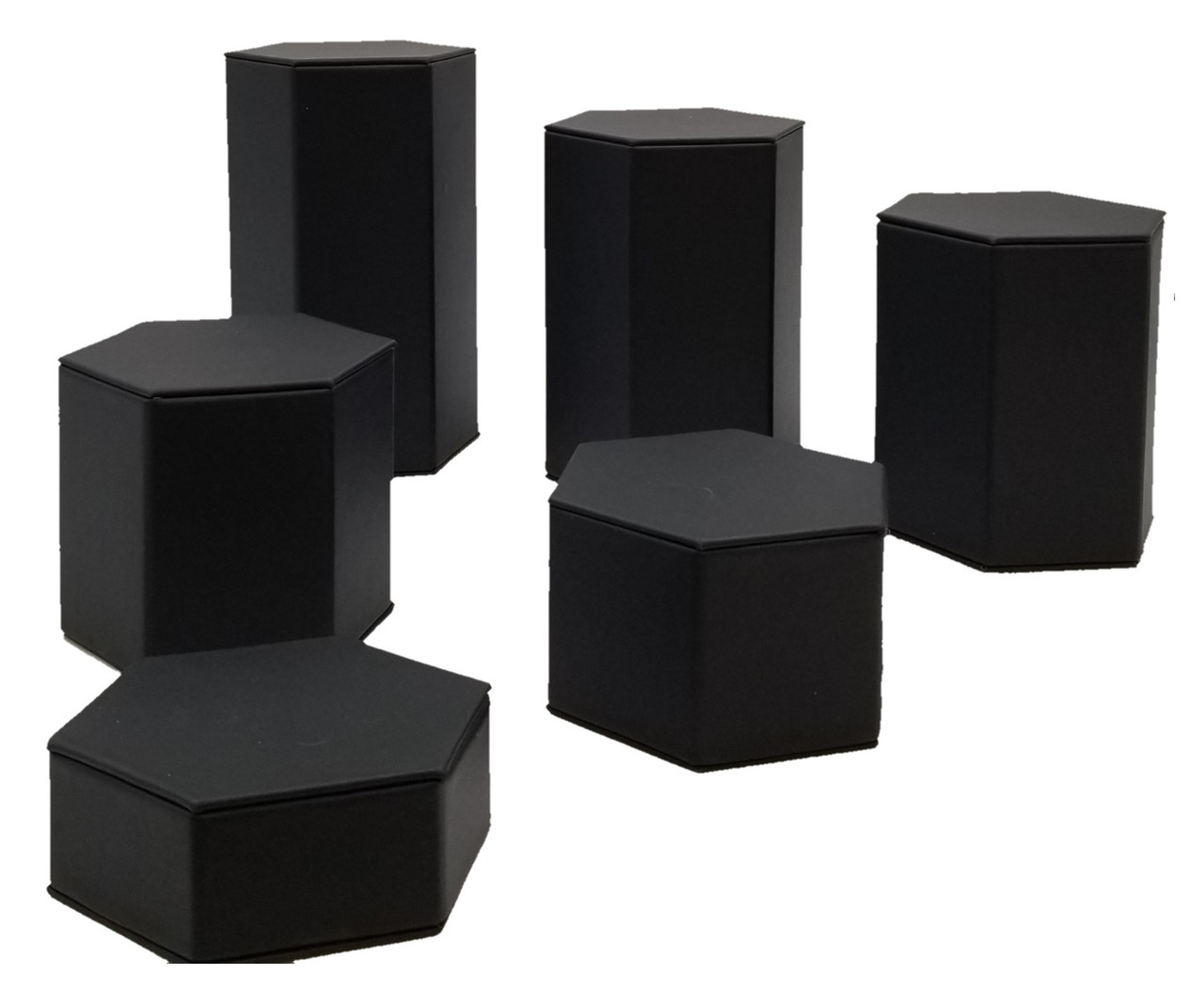 Deluxe Hexagon Shaped Risers Set
