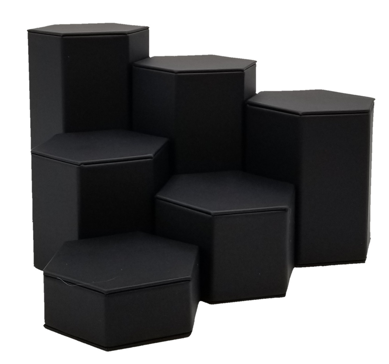 Deluxe Hexagon Shaped Risers Set