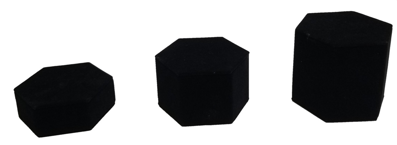Deluxe Hexagon Shaped Risers Set