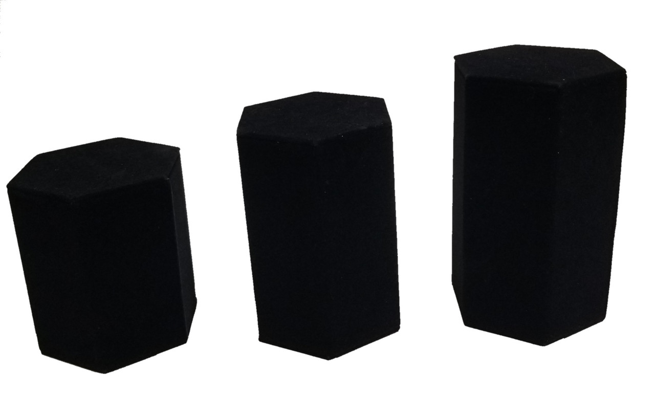 Deluxe Hexagon Shaped Risers Set