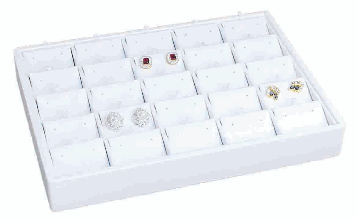 Stackable 25 Pair Showcase Earring/Pendant Display Trays - 888 Display ...