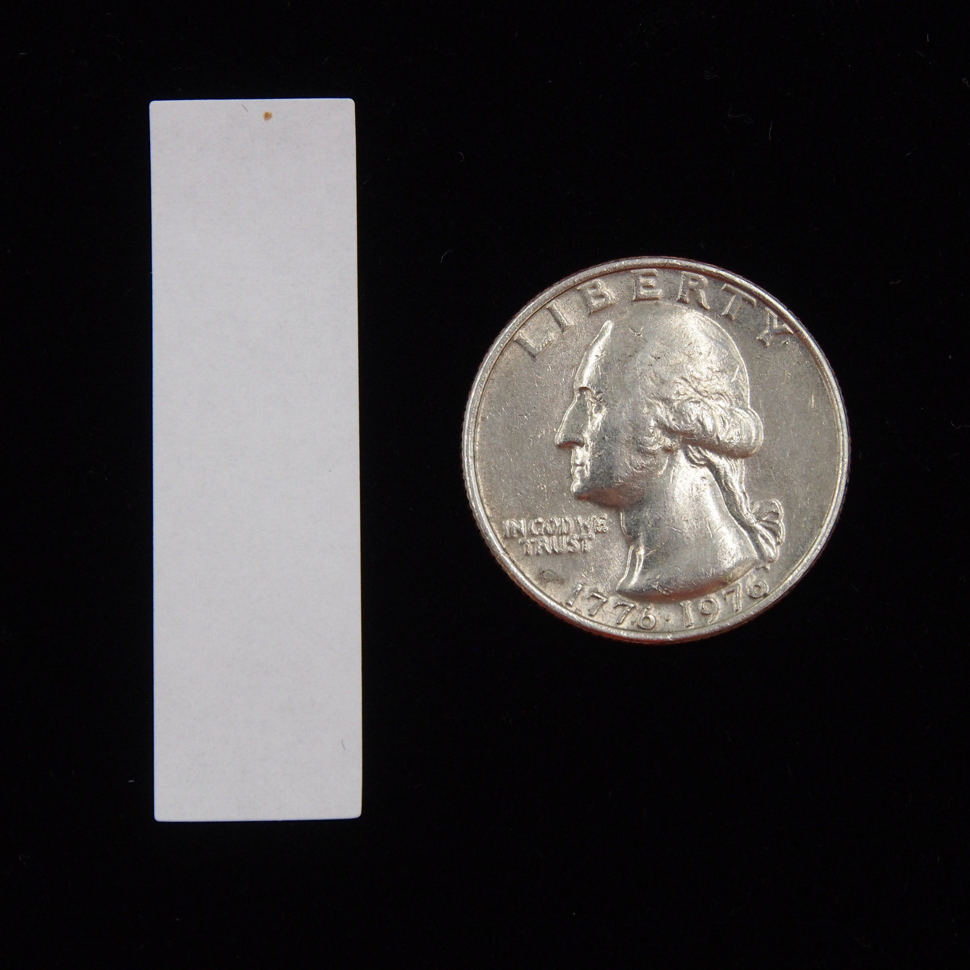Vertical Rectangular Self Adhesive Plain Label - 1000 Labels (1/2" x 1 ...