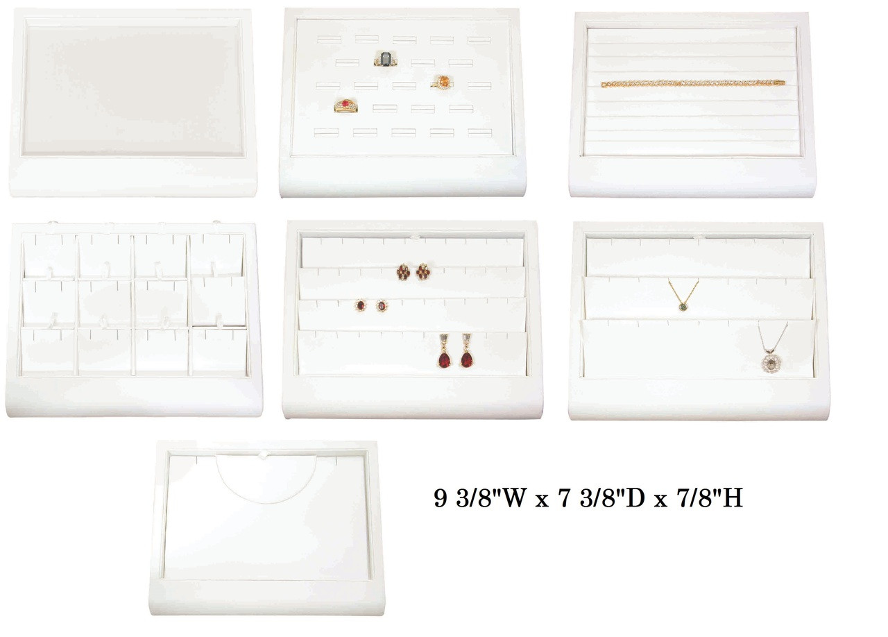 8 Slotted Bracelet Ramp Curved Lip Jewelry Display Tray - 888 Display ...