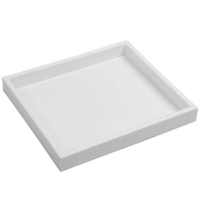 Half Size White Plastic Utility Trays - 888 Display USA, Inc.