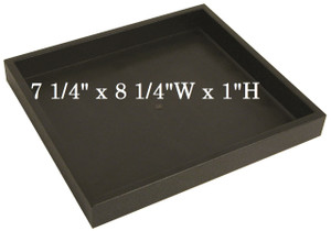 Half Size White Plastic Utility Trays - 888 Display USA, Inc.