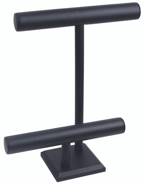 Black Velvet Off Set Double T Bar - 888 Display USA, Inc.