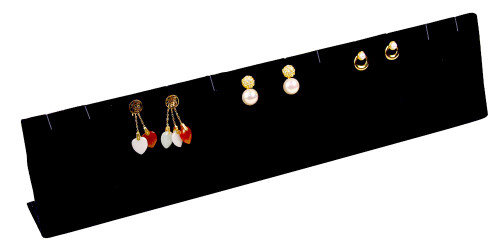 Black Earring Upright Ramp Display for up to 12 Pairs. - 888 Display ...