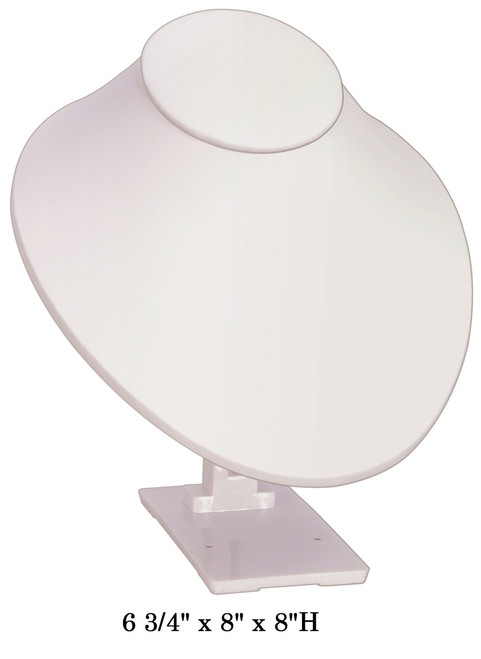 White Adjustable Angle Stand Large Jewelry-Display - 888 Display USA, Inc.