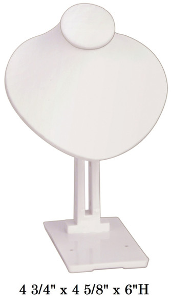 White Adjustable Angle Stand Jewelry-Displays - 888 Display USA, Inc.